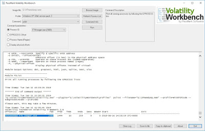 Digital Forensics Examiner: Digital Forensics: volatility-workbench