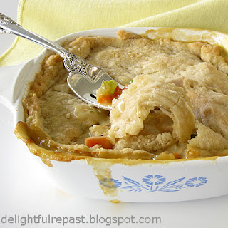 Delightful Repast: Chicken Pot Pies - Classic Cold-Weather Comfort Food