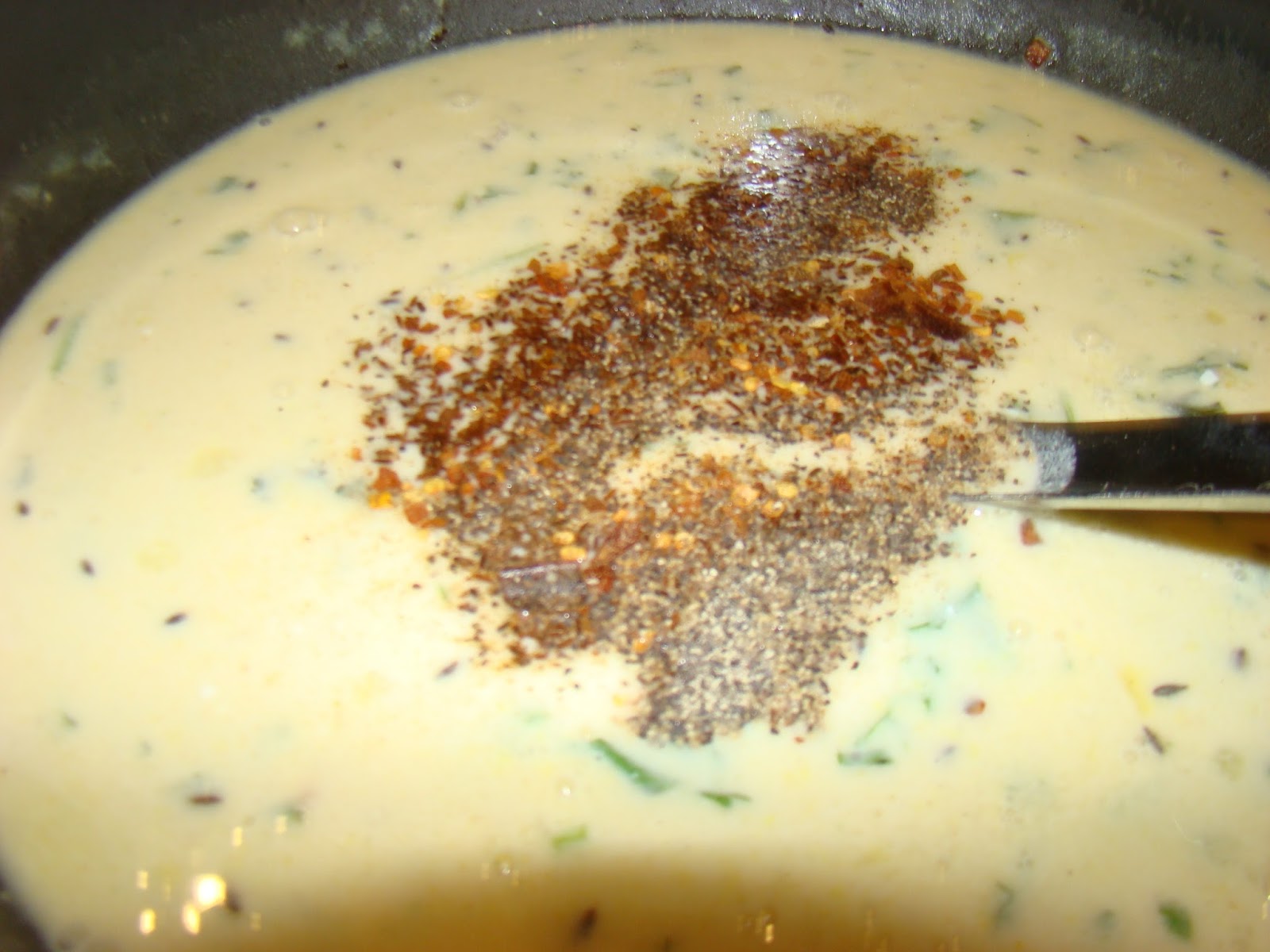 My Favorite Recipes Collection: Pakora Kadhi with Arabi (Taro Root)