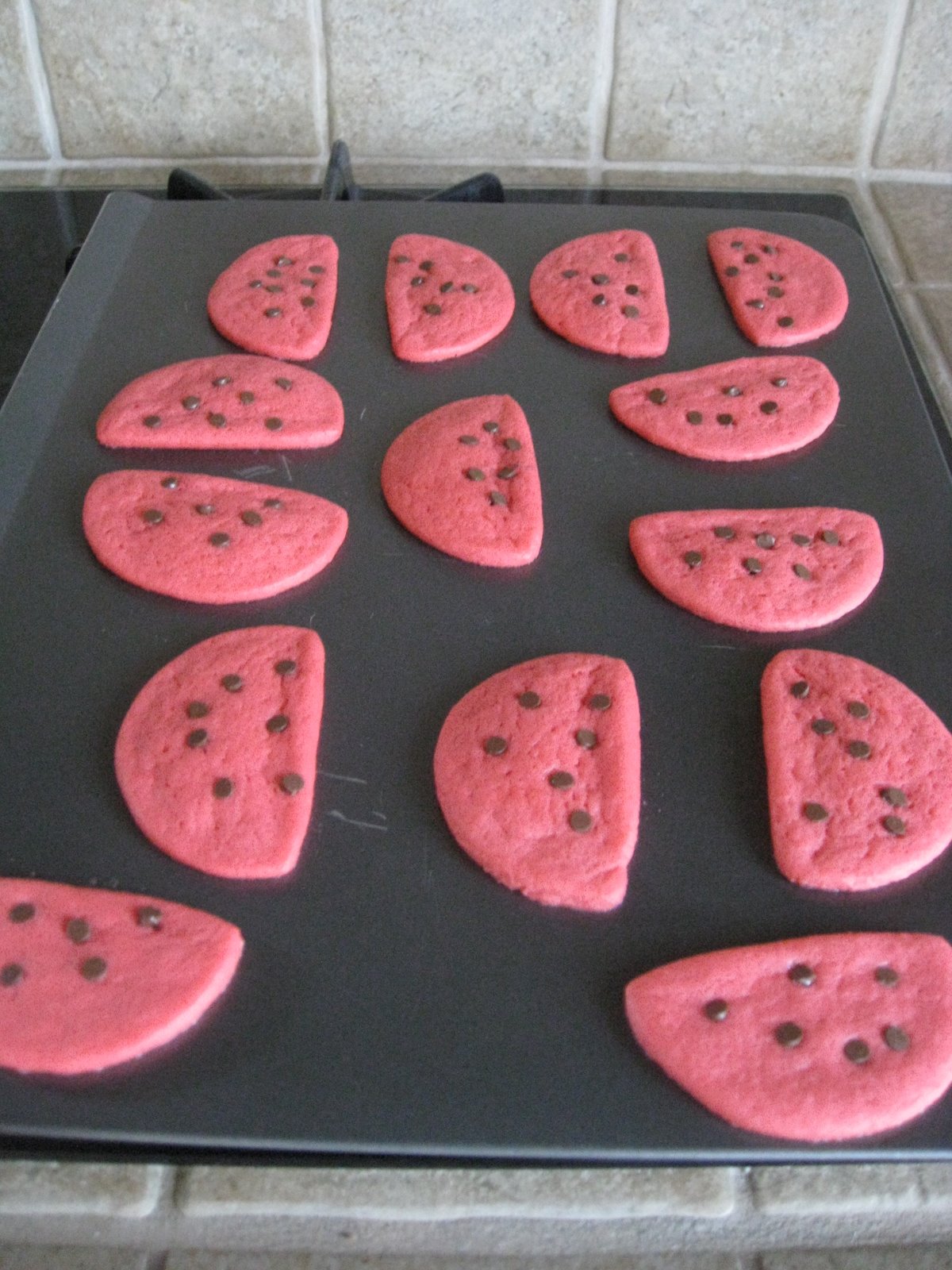 Cindy deRosier: My Creative Life: Watermelon Cookies