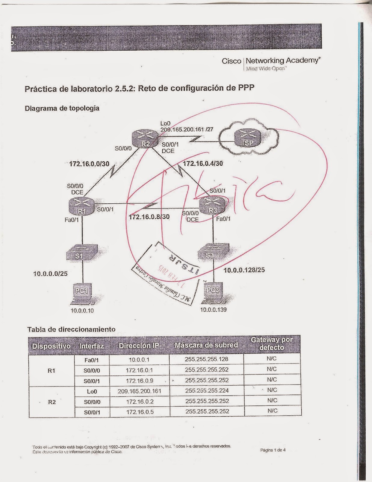 Cisco 4 "Redes WAN" : Practicas Fisicas Modulo II: Protocolo Punto a Punto
