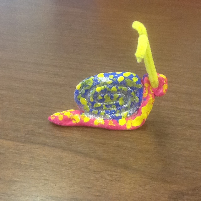 art inklings: Clay, Coil Snails