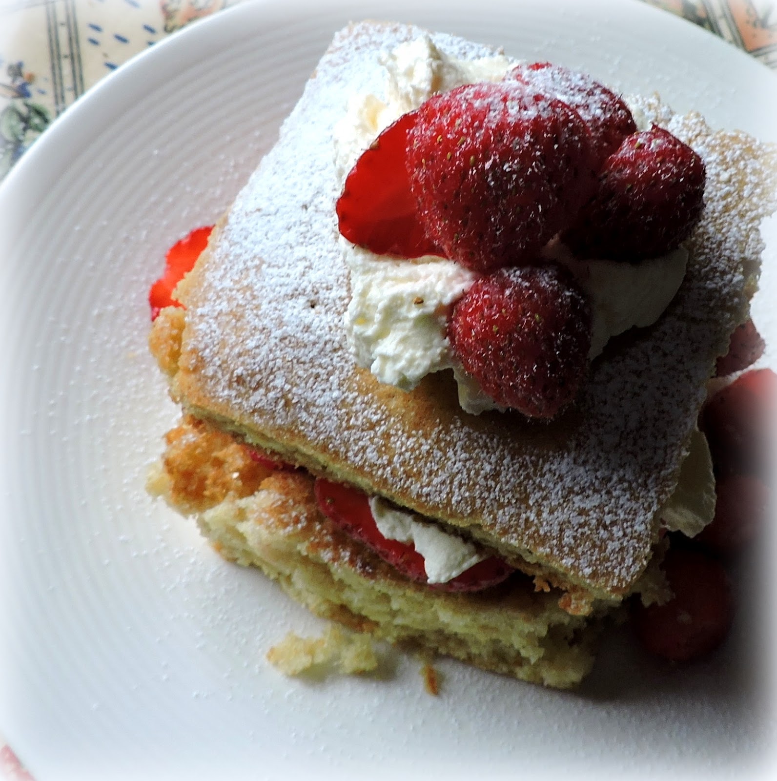 Lighter Strawberry Shortcake | The English Kitchen
