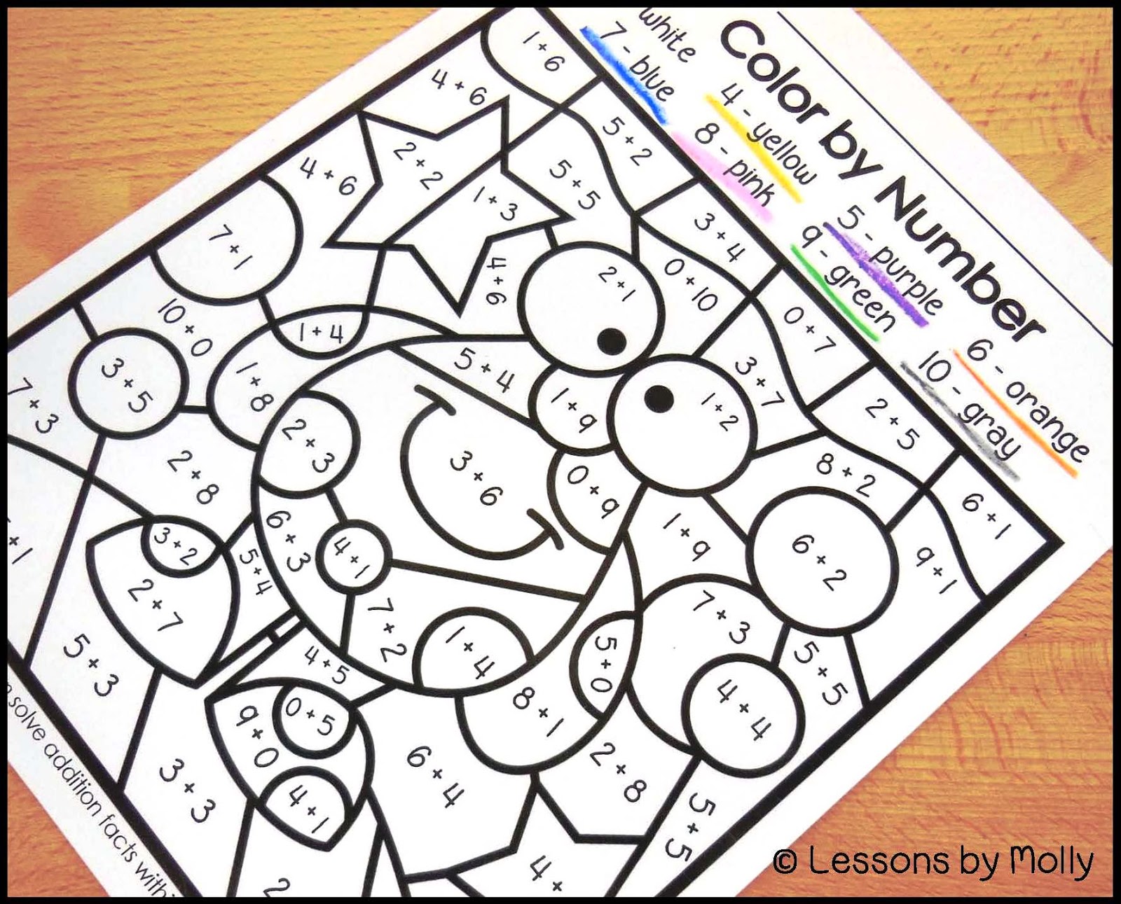 Lessons by Molly: Seven Strategies for Success with Color by Code ...