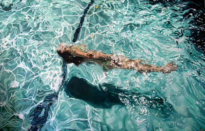 Heather Horton Artwork: "Surfacing": The Swimming Paintings