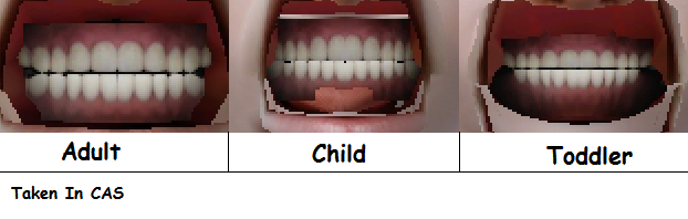 My Sims 3 Blog: Default Replacement Face Overlay With Teeth Pack by ...