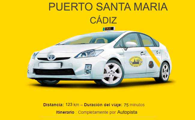 🥇Precio Taxi Sevilla-Puerto Santa María | Taxi Sevilla Aeropuerto