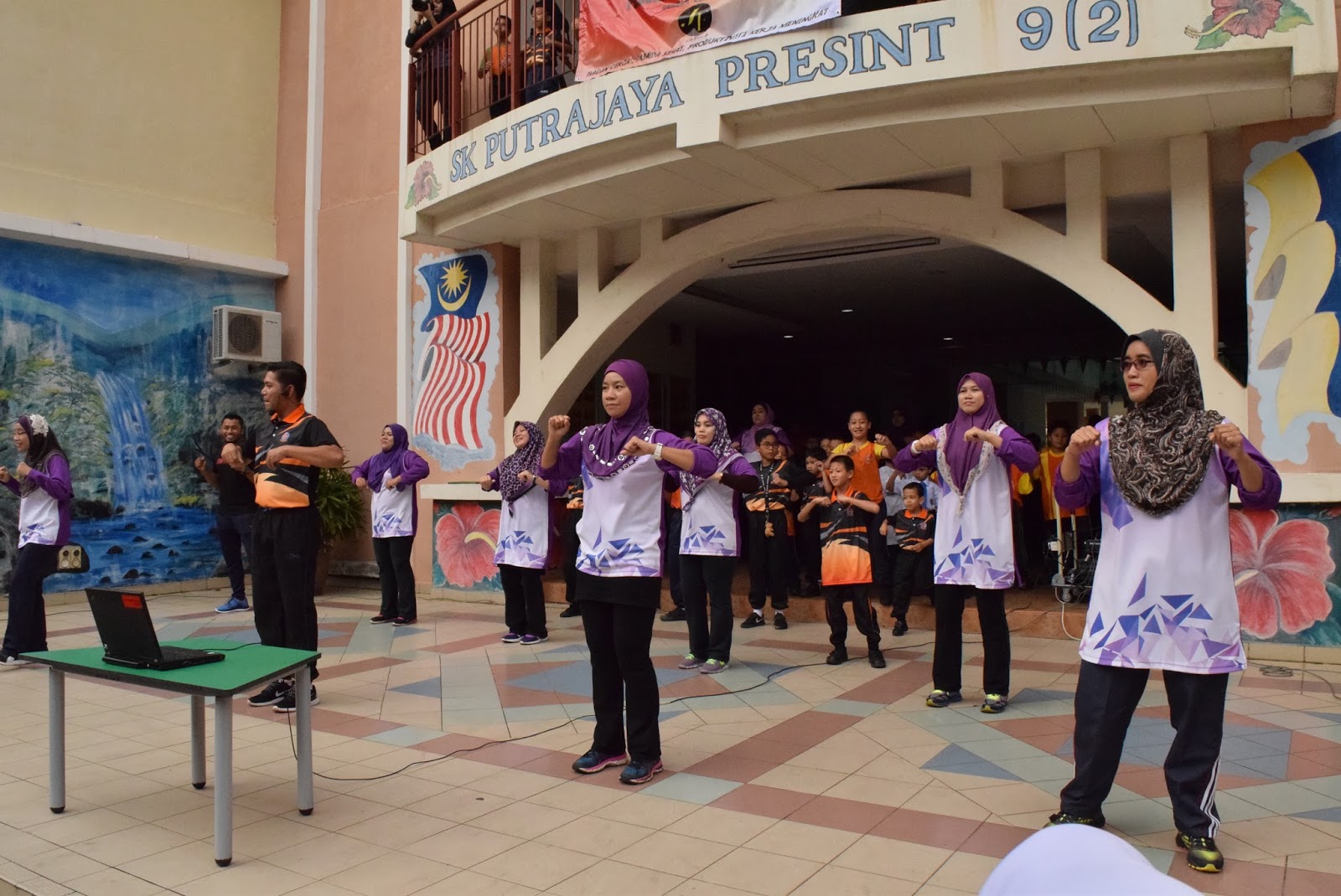 SK PUTRAJAYA PRESINT 9(2): PELANCARAN PROGRAM JOM FIT 2017