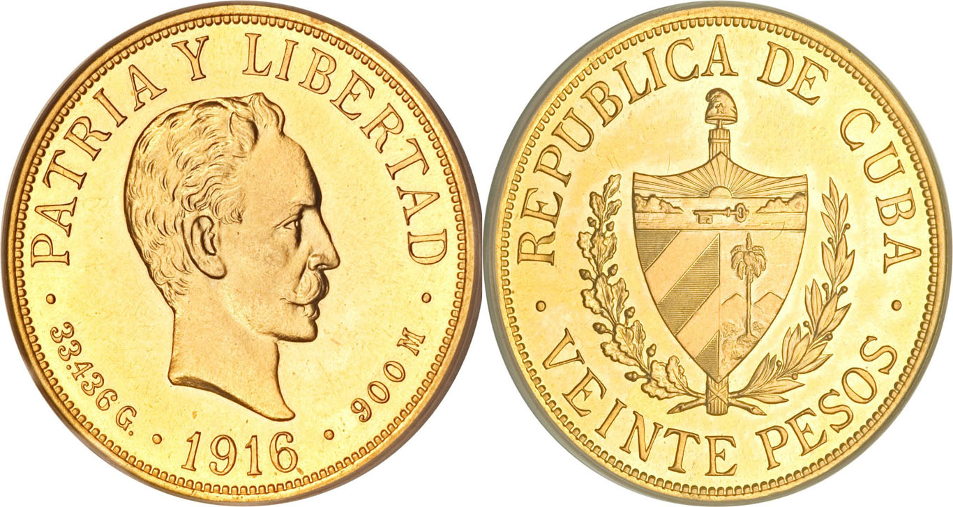Numismática YPR: Piezas numismáticas cubanas de alto valor (Parte 1)
