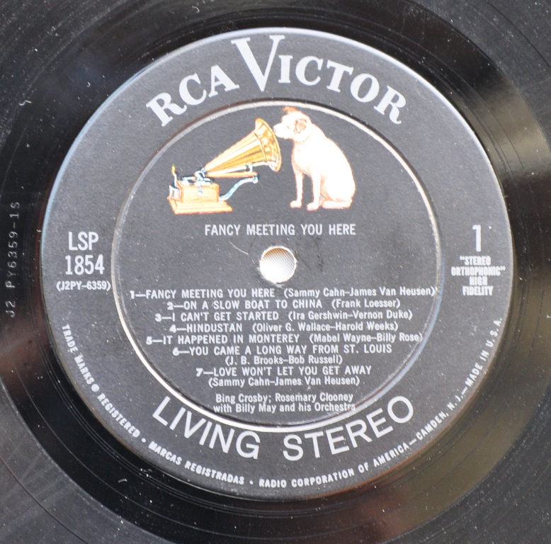 VinylSavor: Music: Crosby - Clooney, Fancy Meeting You Here
