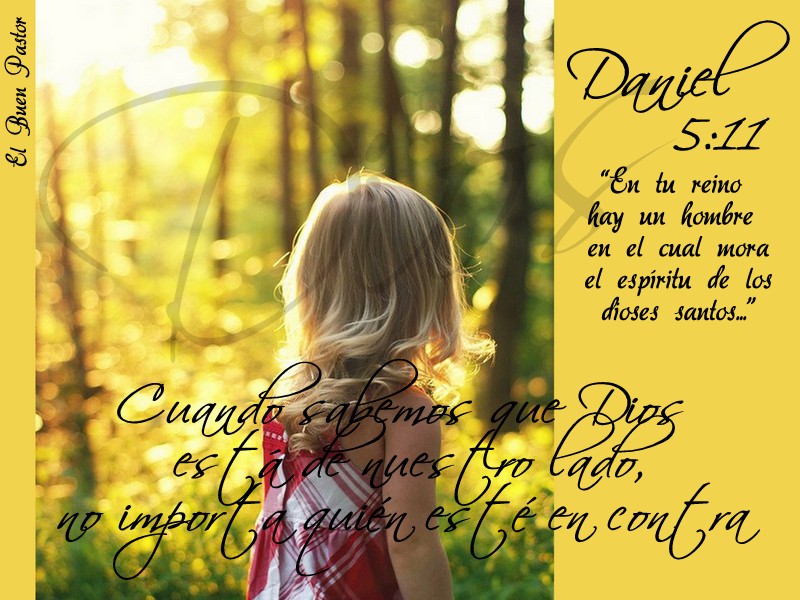 YO SOY EL BUEN PASTOR: Daniel 5:11