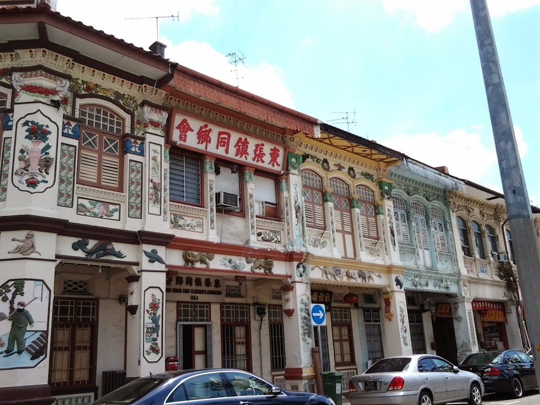 Singapore's old shophouses: Lorong Bachok