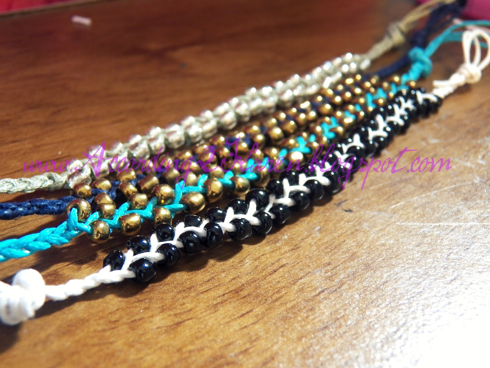 According2Karen: DIY braided bracelet: EASY