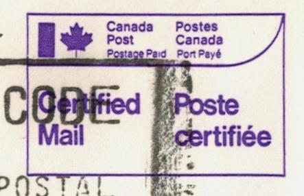 Postal History Corner: Certified Mail