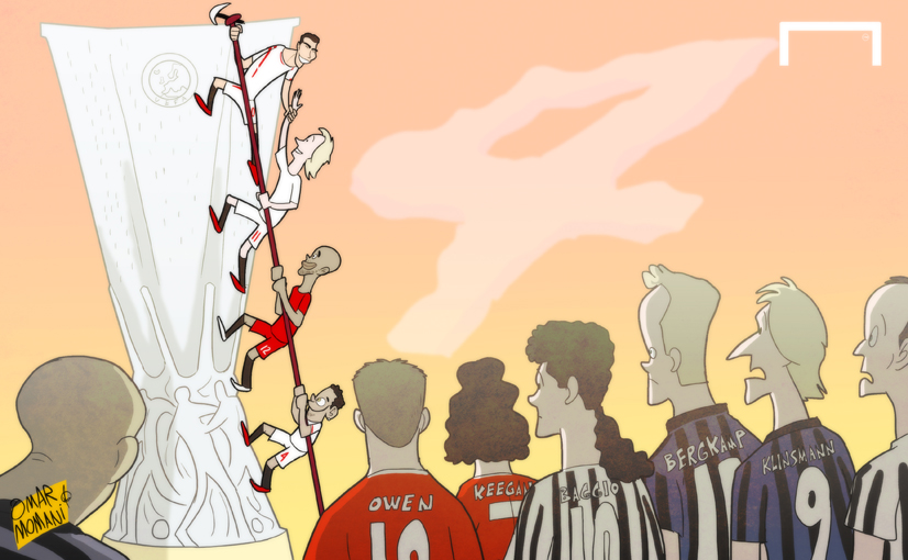 Omar Momani cartoons: Sevilla are the Europa League winners for the 4th ...
