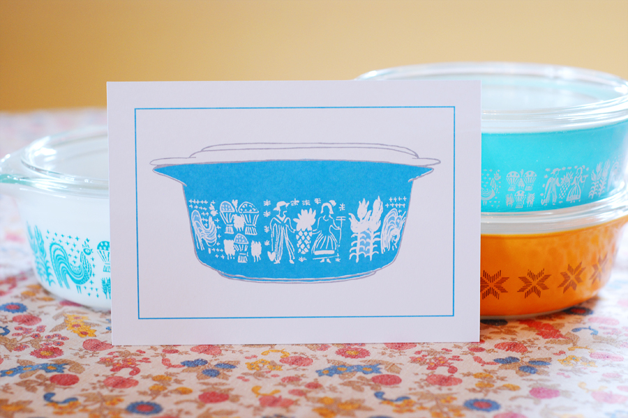 The Pyrex Collective: New Pyrex Illustrations