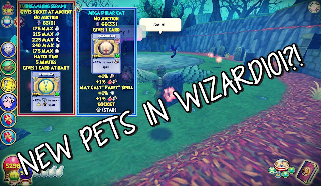 Stars of the Spiral: New Pets in Wizard101?!