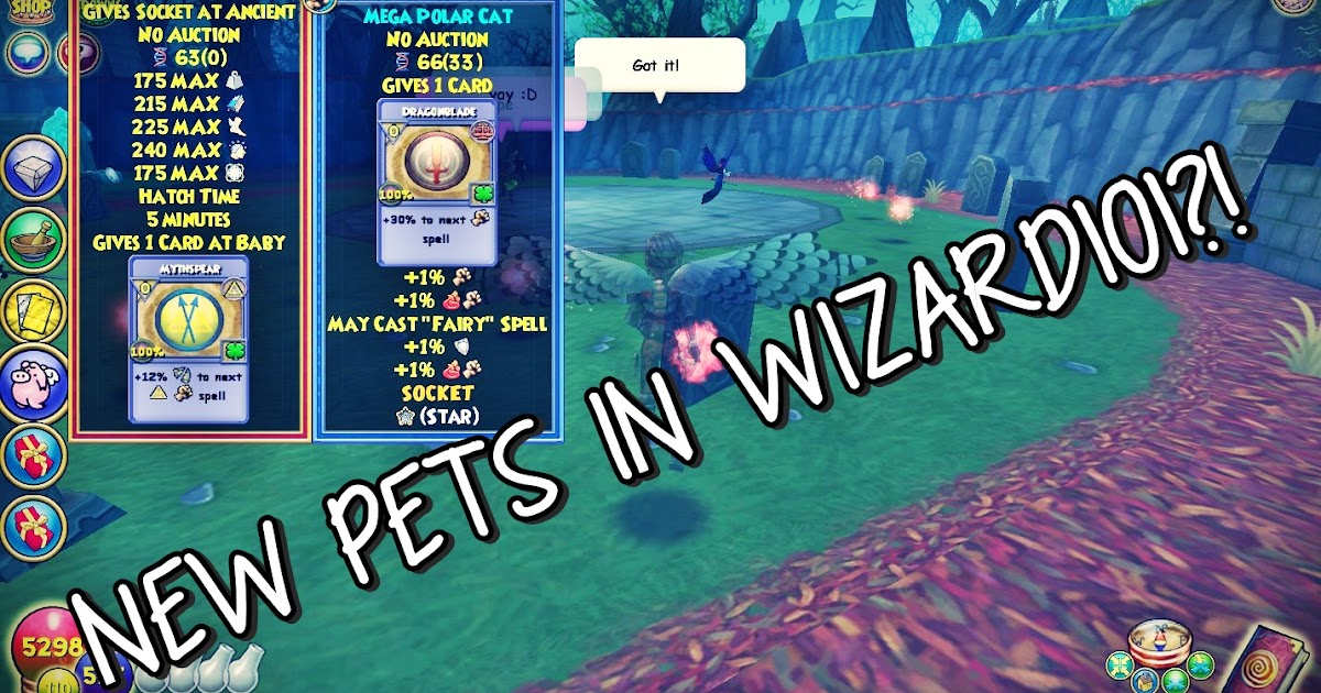 Stars of the Spiral: New Pets in Wizard101?!