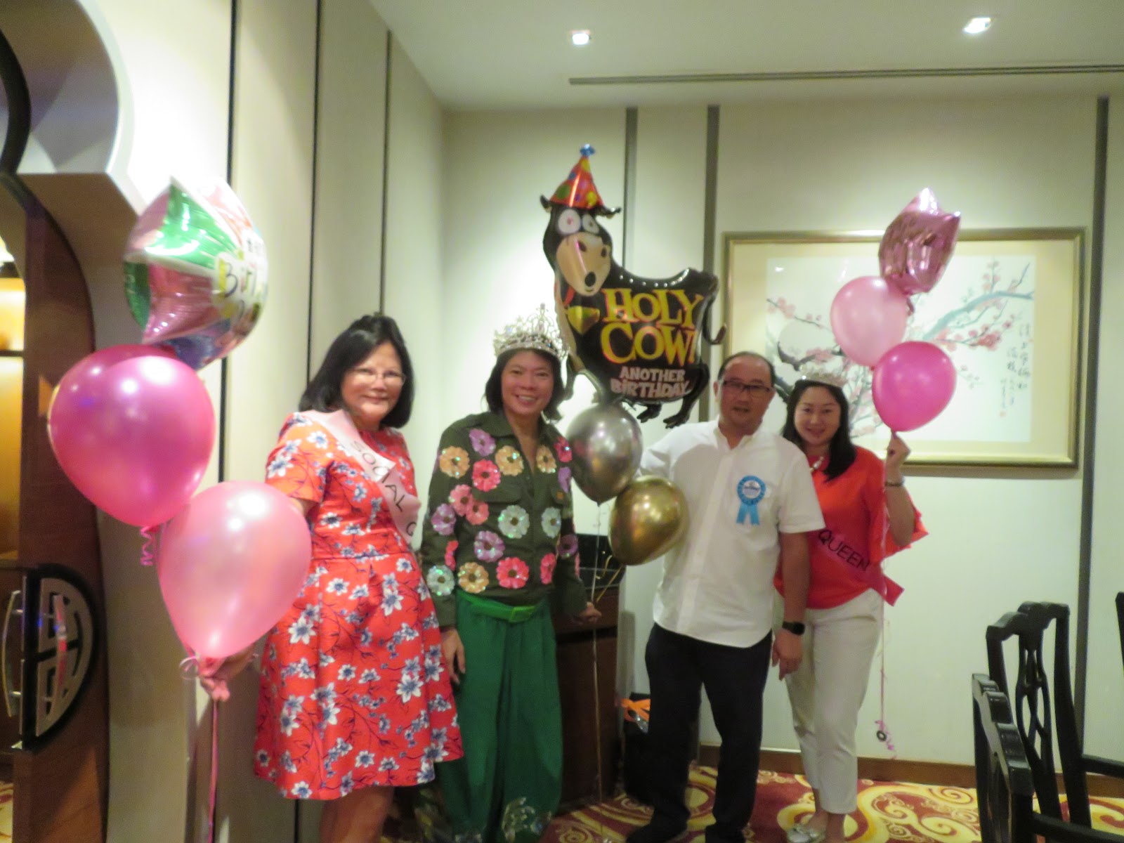 Kee Hua Chee Live!: SHARON LIAN AND CYNTHIA LOW HOSTED JOINT BIRTHDAY ...