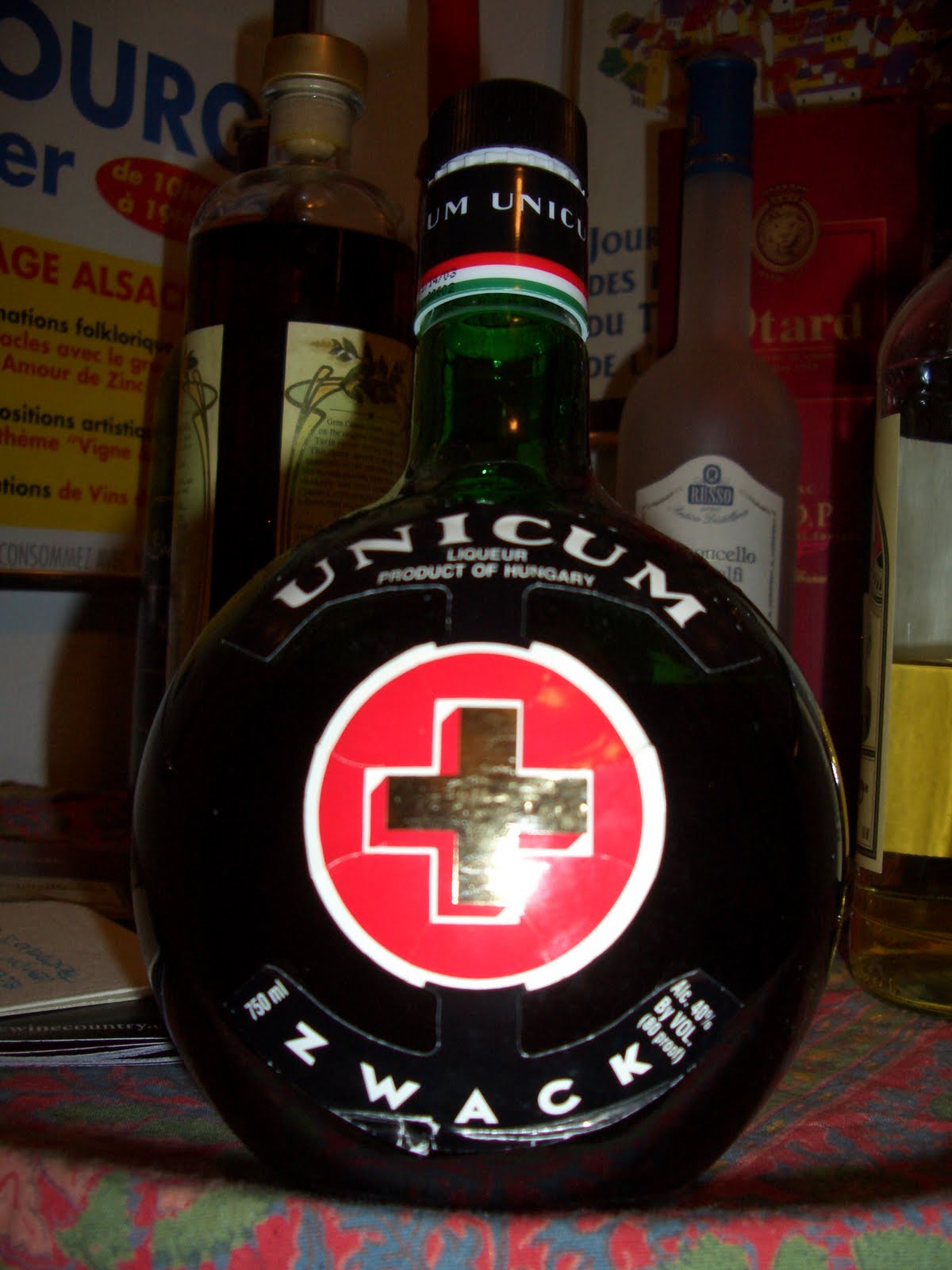 Liqueurs and Liquors in Washington: Zwack - really bitter Hungarian liqueur