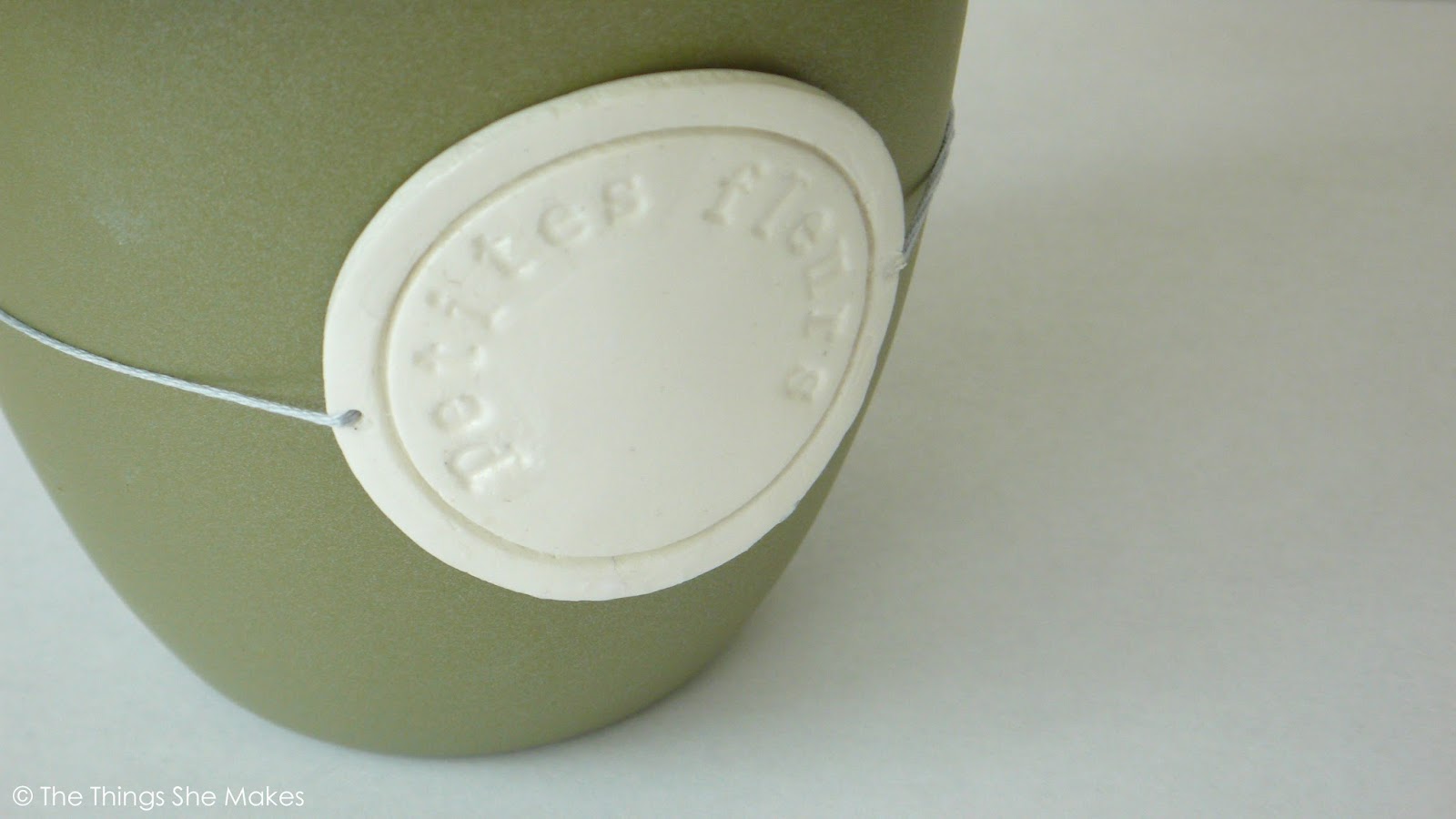 How to Make Clay Pot Tags | The Things She Makes