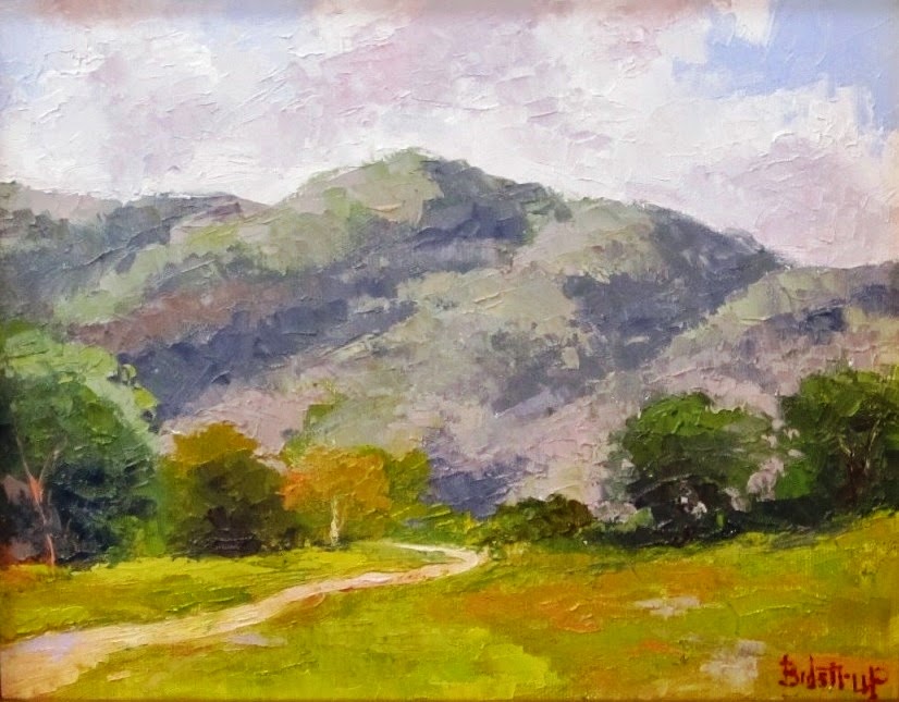 Palette Knife Painters, International: "Foothills Path" by Northern ...