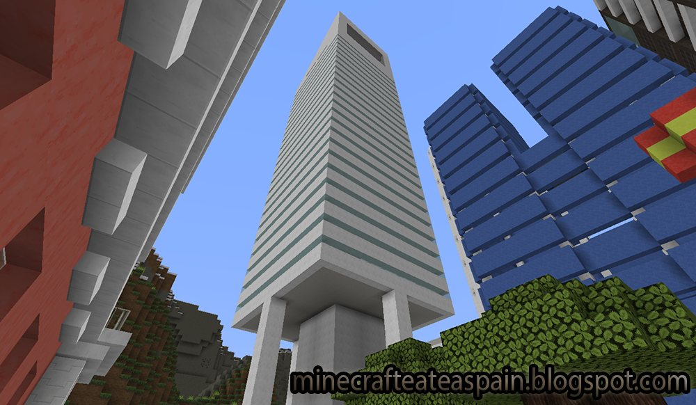 Réplica Minecraft del Citygroup Center Nueva York (EE.UU)