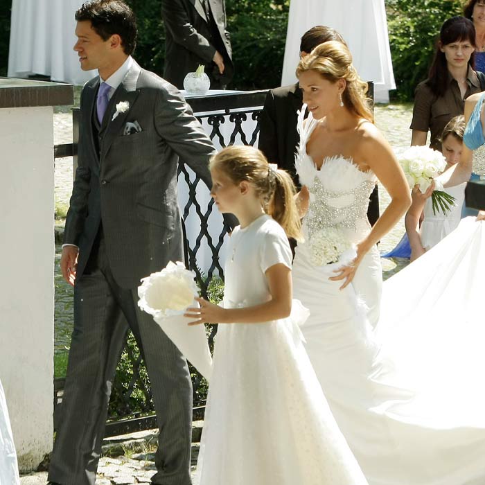 Michael Ballack and Simone Lambe - Red Carpet Wedding