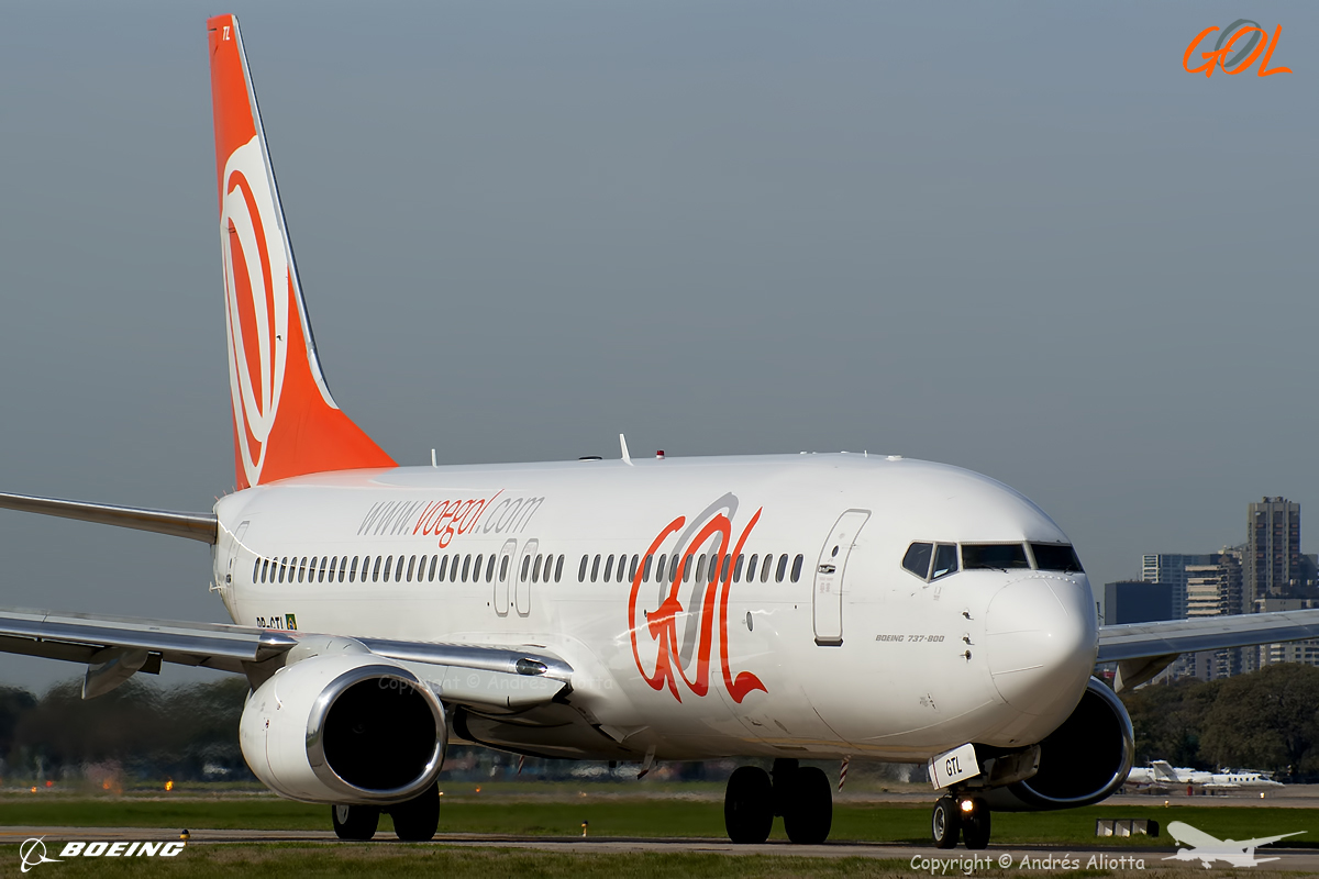 Flotas Aéreas: PR-GTL - GOL LINEAS AEREAS - B737-8EH - CN: 34962