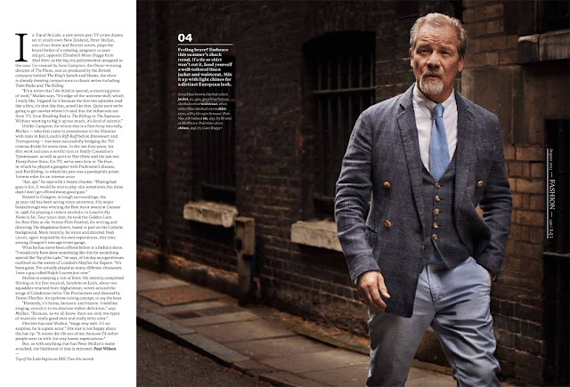 Skinnydip: DAVID TITLOW SHOOTS PETER MULLAN FOR ESQUIRE