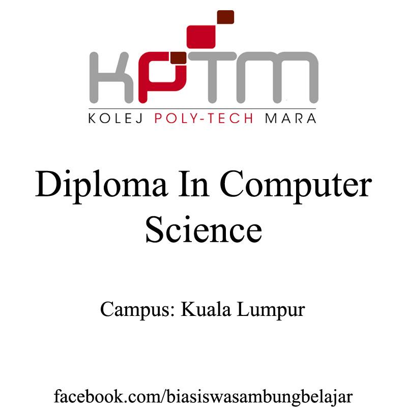 Jom Sambung Belajar!: Diploma in Computer Science
