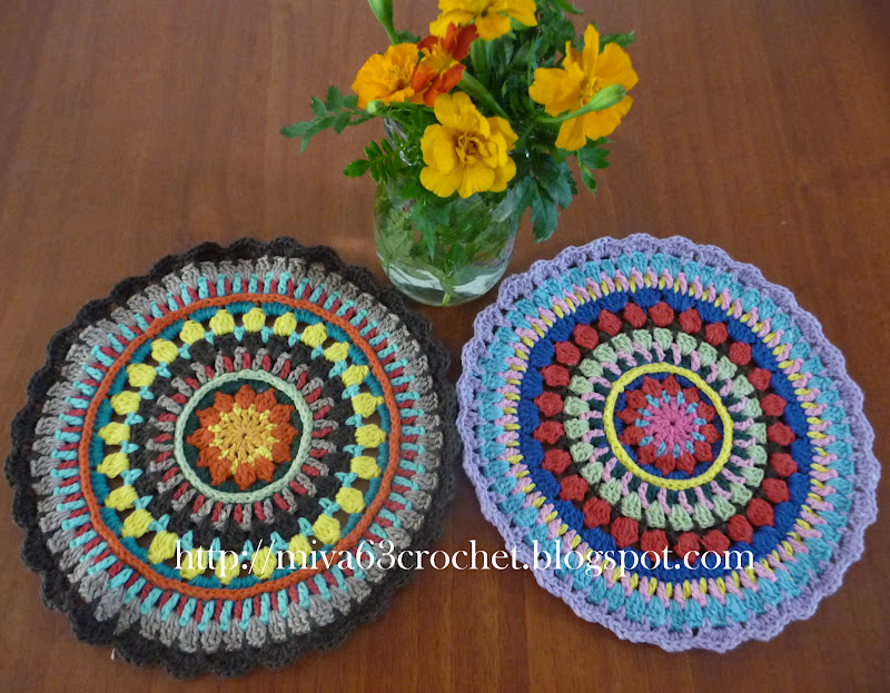 miva y sus pañitos....: MANDALAS/ LITTLE SPRING MANDALA