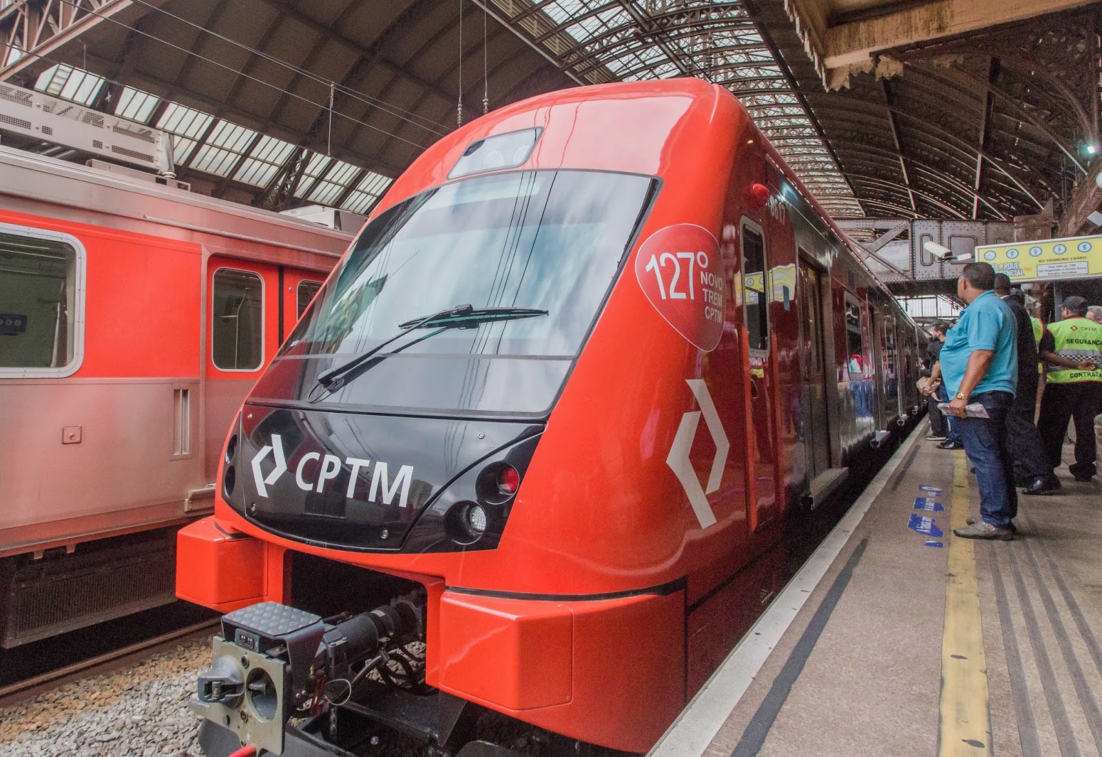 CPTM recebe mais dois novos trens e lança campanha de incentivo à ...