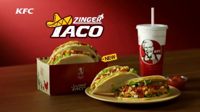 KFC Launches Fried Chicken Tacos in South Korea