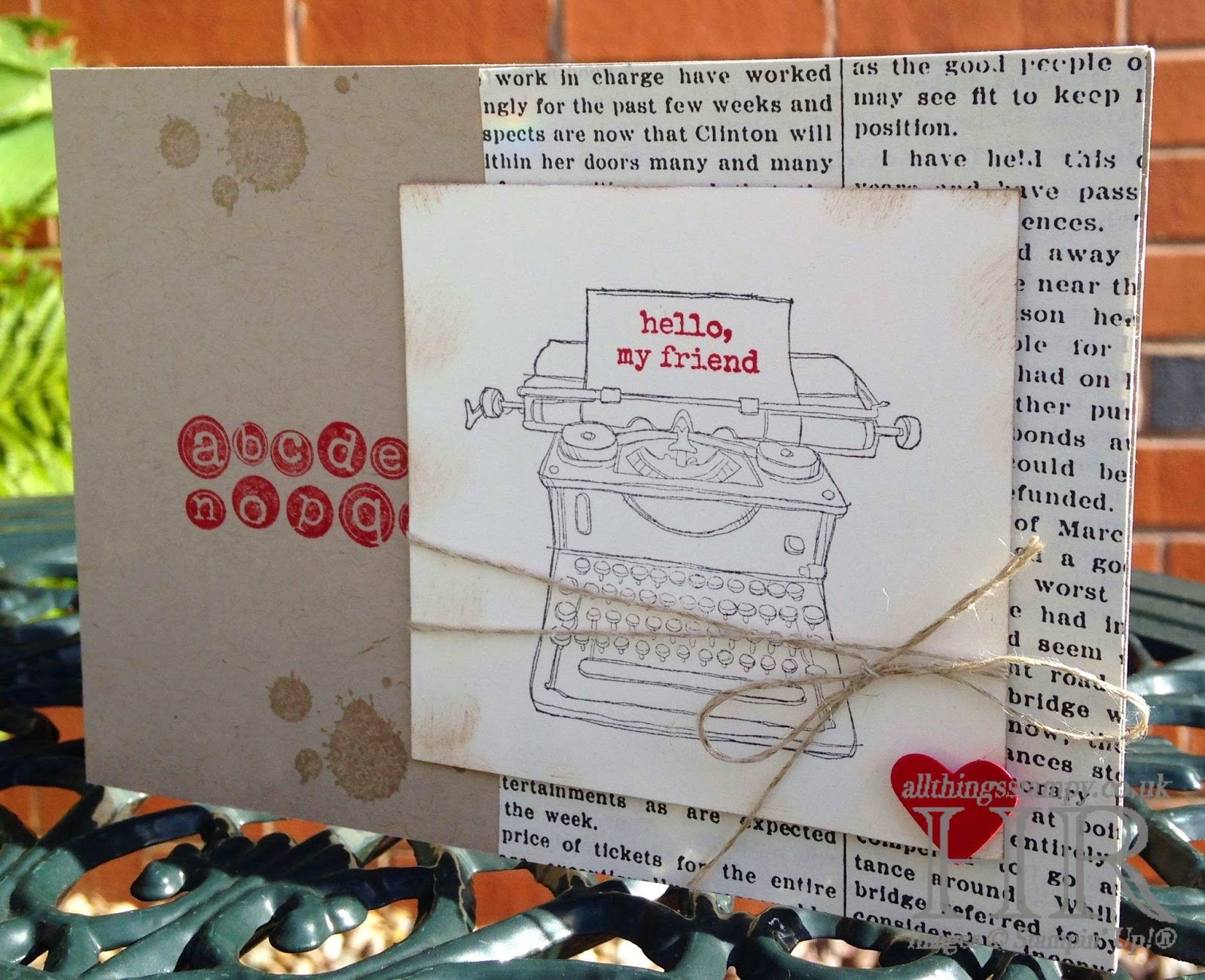 All Things Stampy: Tapping away with Tap Tap Tap