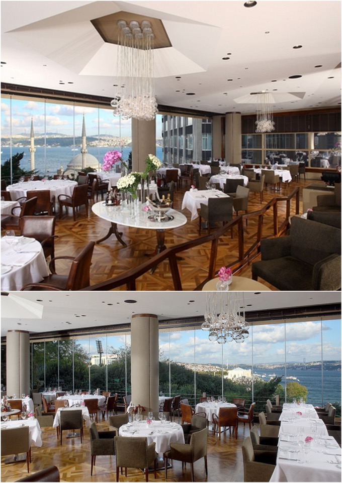 Topaz Restaurant in Istanbul, Turkey
