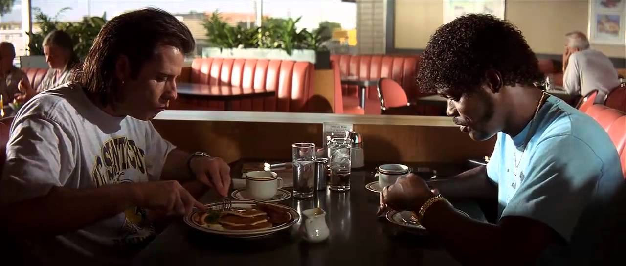 Chemjobber: [Scene: Jules and Vincent, in a diner, post-seminar]