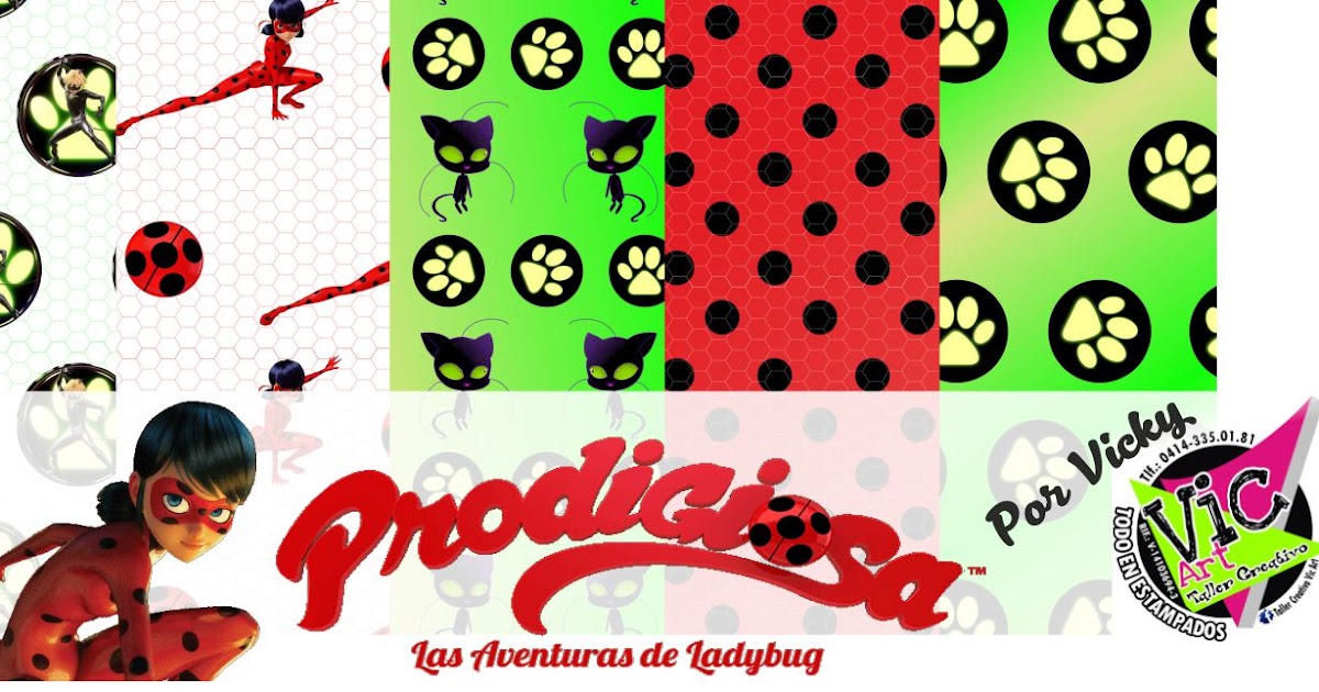Papeles Digitales Prodigiosa LadyBug