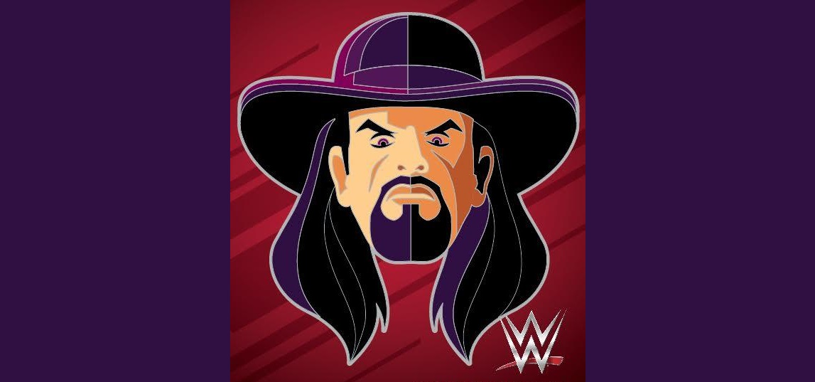 The Blot Says...: WWE The Undertaker Portrait Enamel Pin by Tom Whalen ...