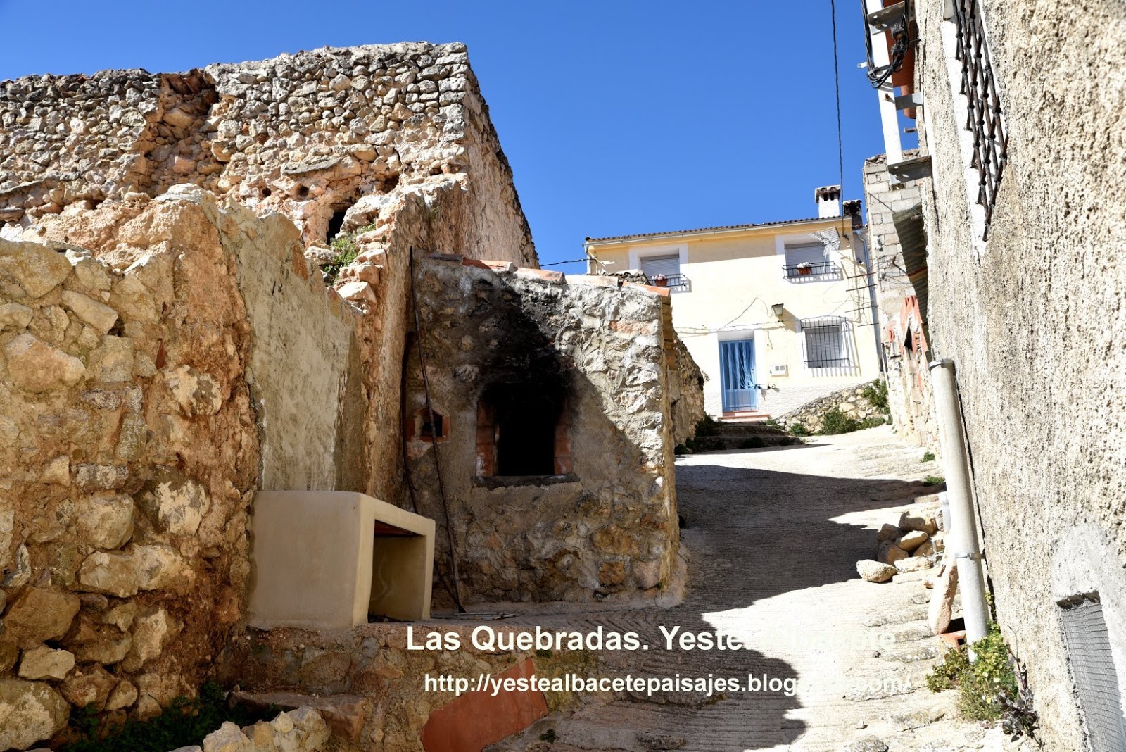 Yeste. Albacete. Paisajes: marzo 2019