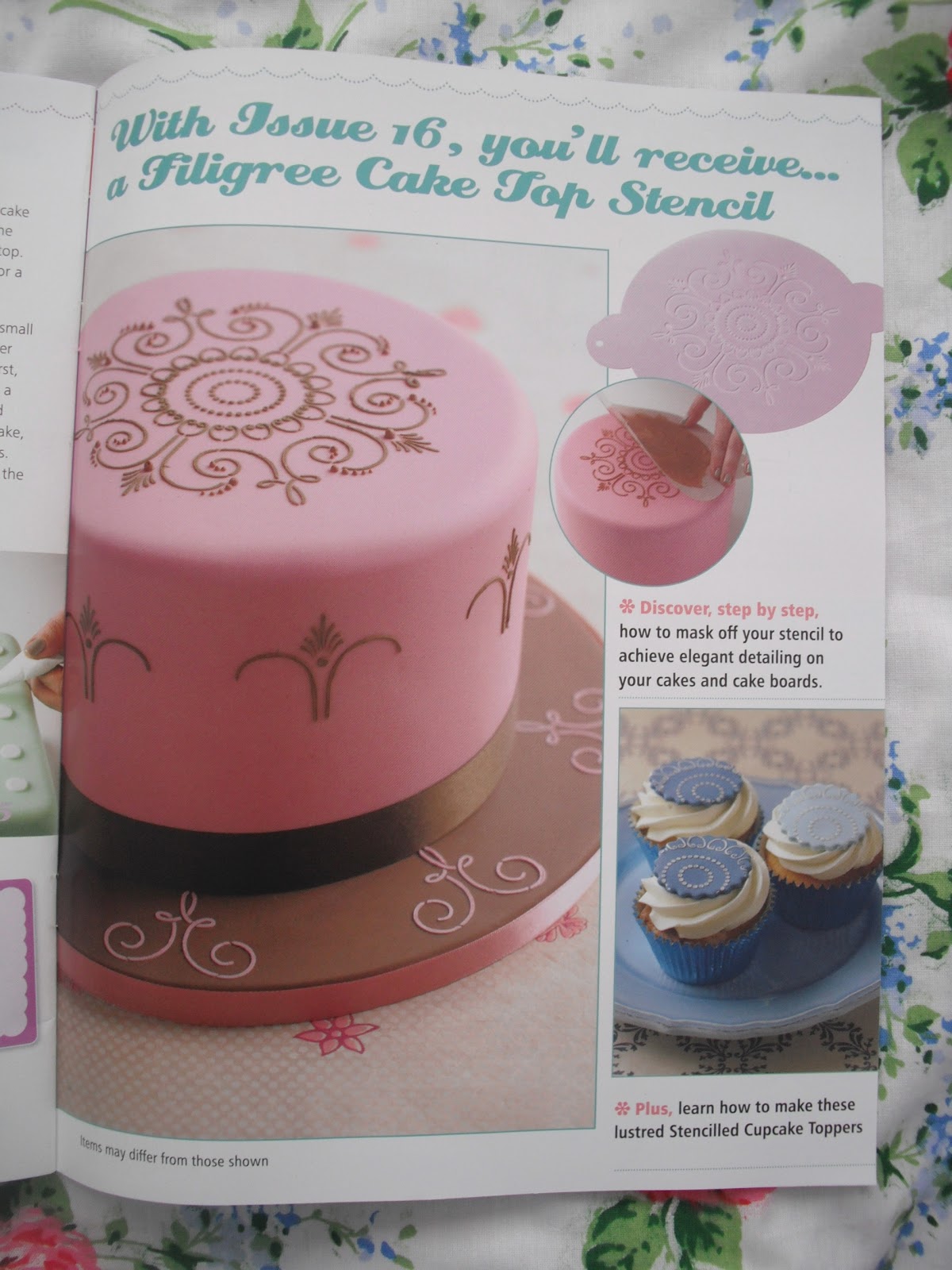 Cake Decorating Magazine - Issue 15 Free Silicone Button Mould.. ♥ ...