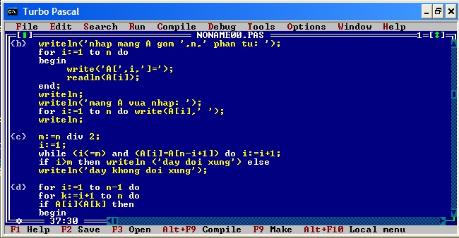 MỘT SỐ DẠNG BÀI TẬP PASCAL 11 ~ Thích Khám Phá