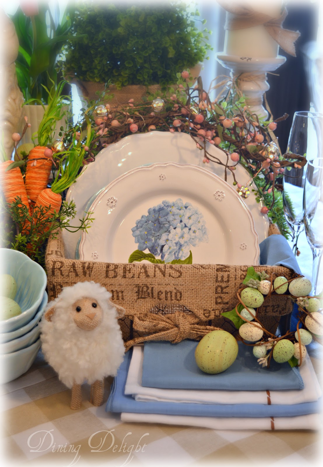 Dining Delight: Easter Buffet Decor