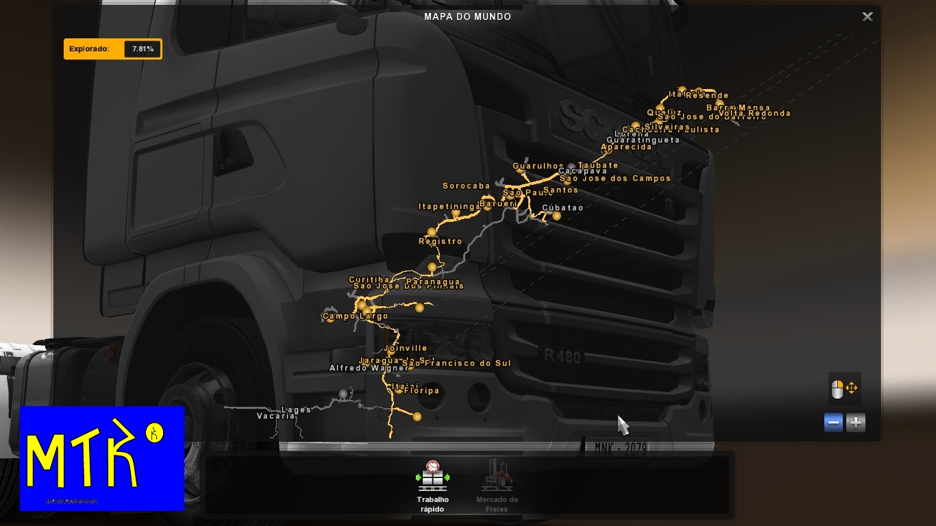 MTRMARIVALDOTADEU: Euro Truck Simulator 2 - Mapa RBR 1.9.6.1 Versão ...