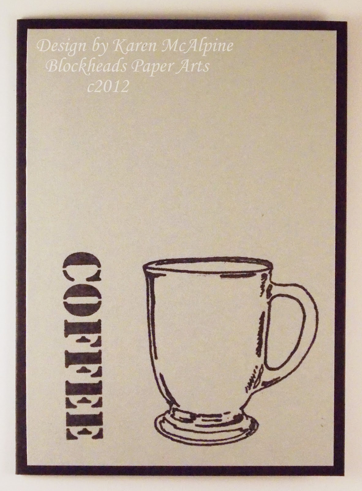 Dreaming and Creating: Blockheads November Challenge--Clean and Simple