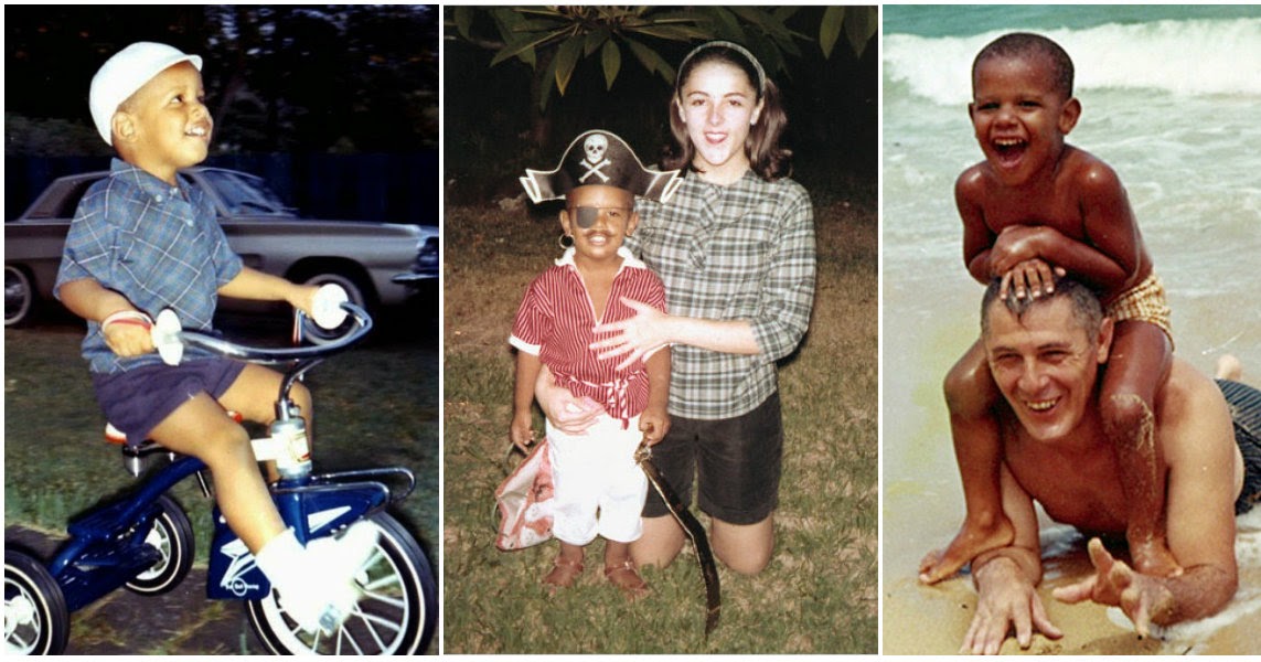 32 Rare and Adorable Childhood Photos of President Barack Obama From ...
