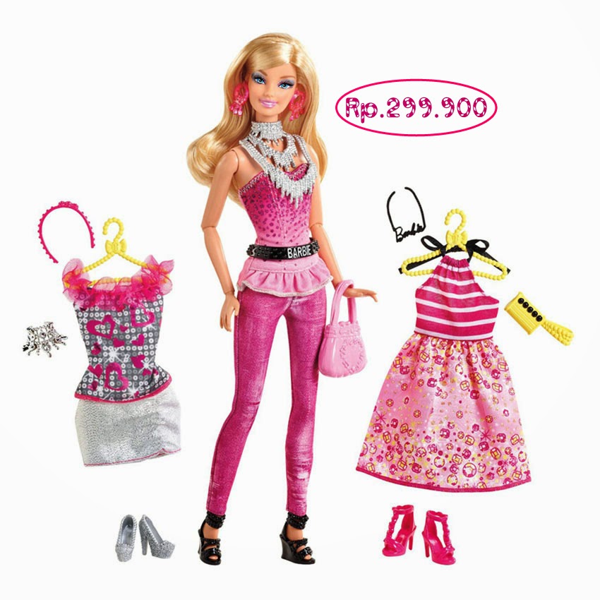 Boneka Barbie Fashionistas Ultimate Wardrobe Doll Assortment - Jual ...