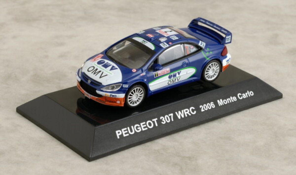 My Toy & Hobby: 1/64 CMs RALLY CAR COLLECTION SS.8.5 PEUGEOT 307 WRC ...
