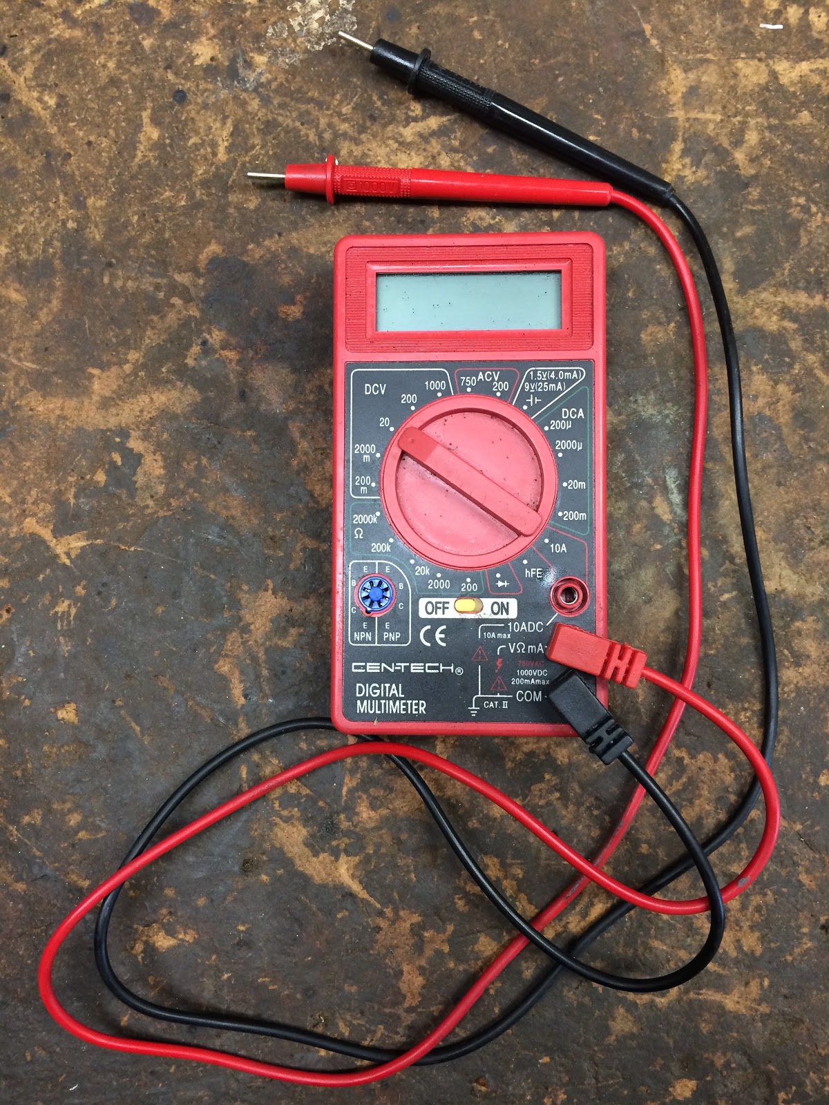 A Low Cost (and possibly free) Digital Multimeter from Harbor Freight