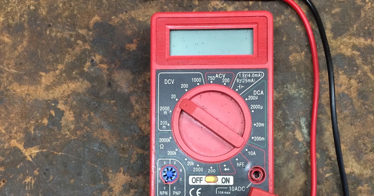 A Low Cost (and possibly free) Digital Multimeter from Harbor Freight